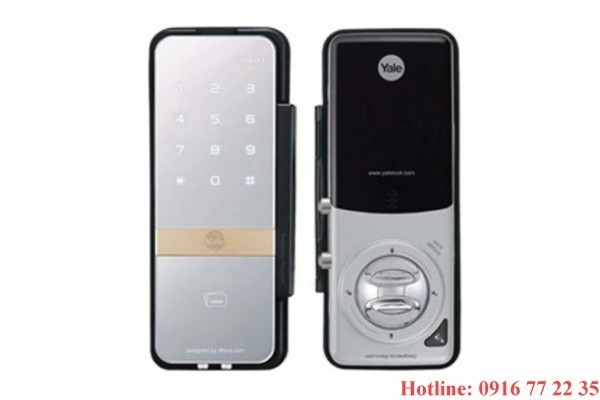 Khóa cửa kính cường lực Yale YDR-313| Khóa vân tay dành cho các loại ...